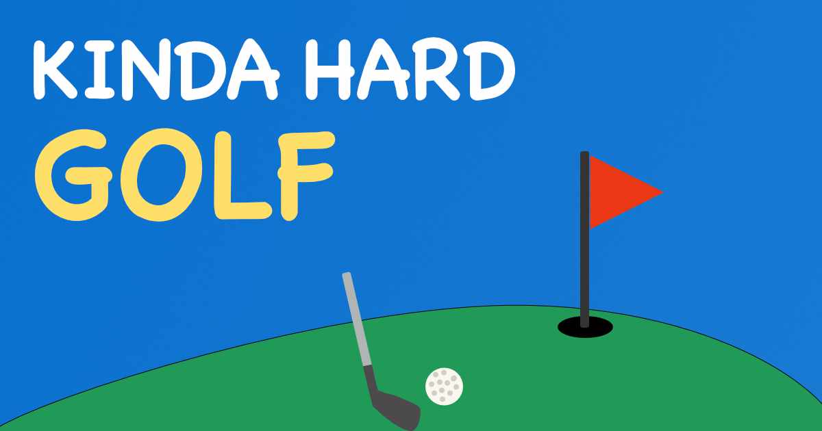 Kinda Hard Golf Blog